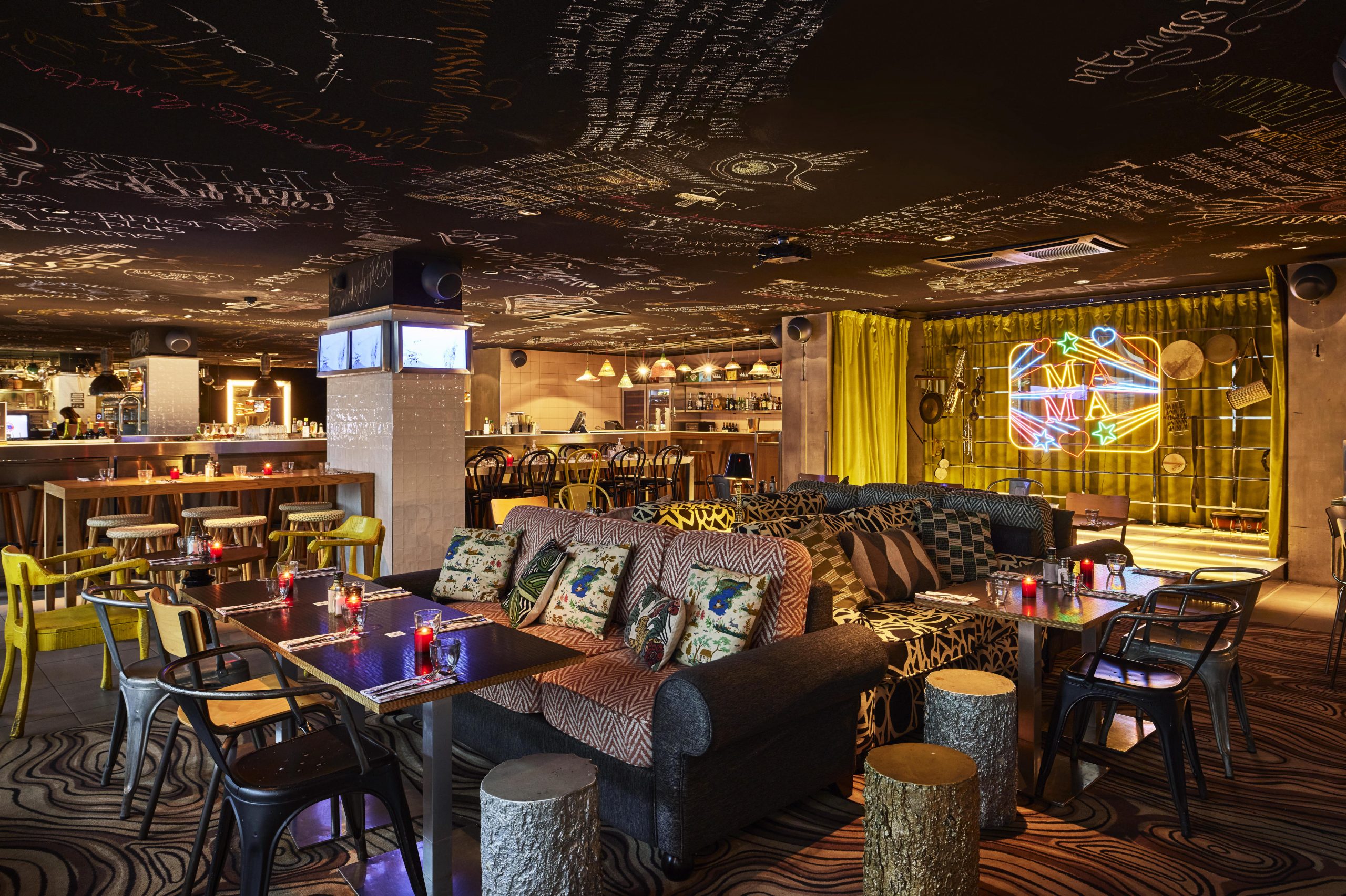 Unique Restaurant & Bar in Paris East | Mama Shelter