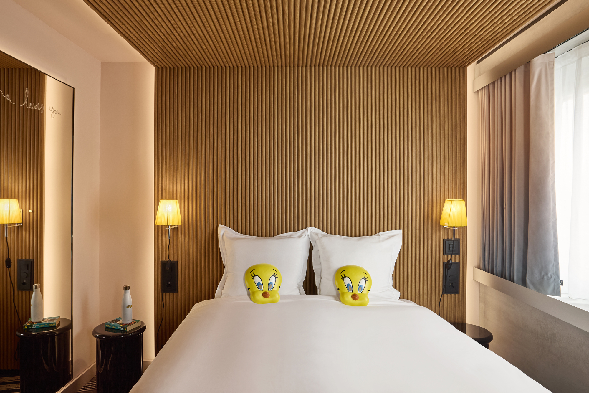 Cozy design bedroom in Zurich | Mama Shelter